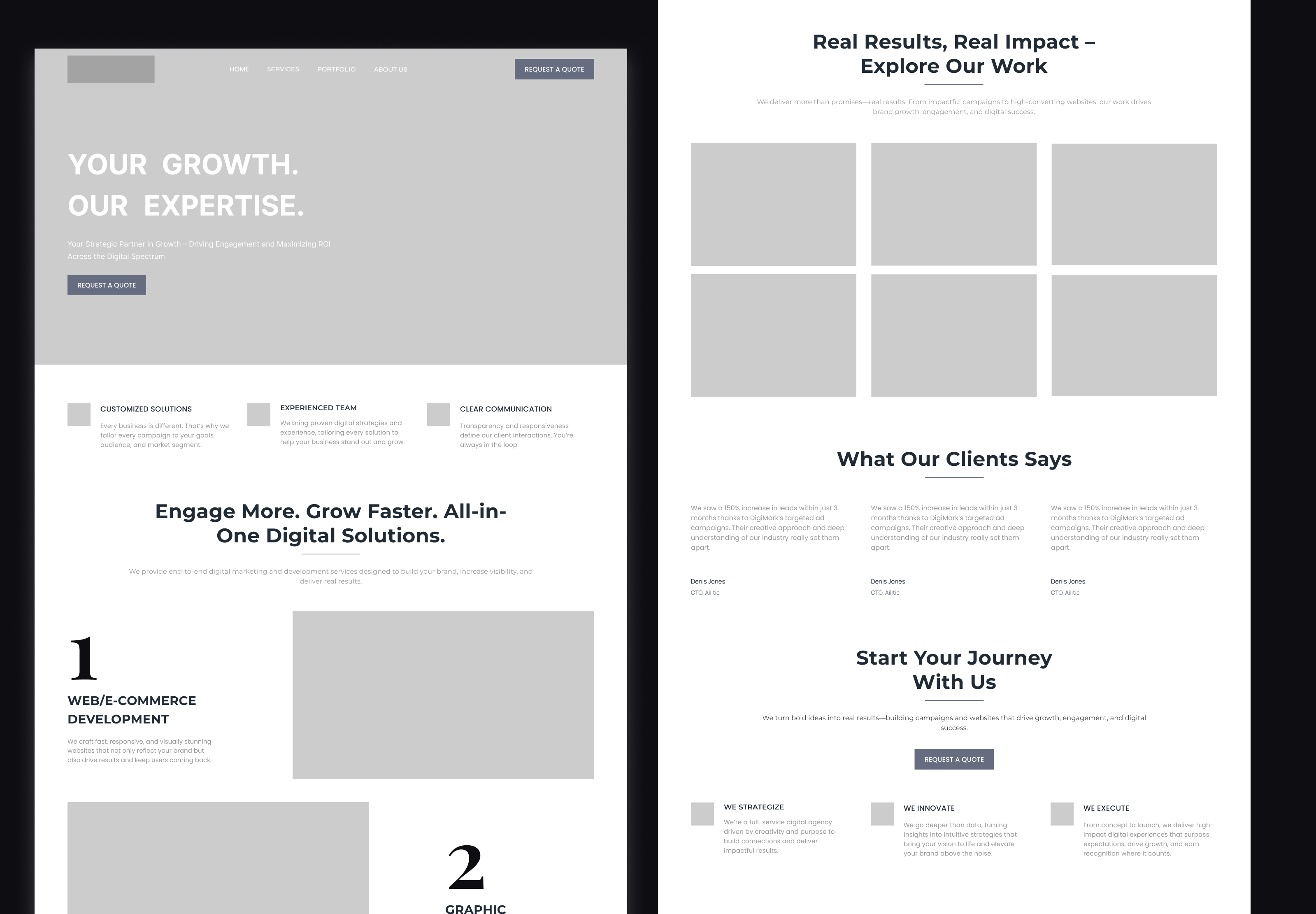 Digimark Solutions - Digital Marketing Agency | Portfolio - Reevij ...